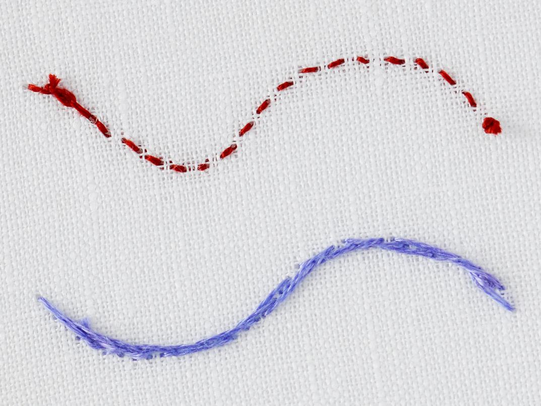What Is The Difference Between Split Stitch And Split Backstitch?
