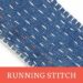 Running Stitch And Its Variations - Group Of Hand Embroidery Stitches